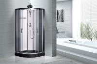 China Modern Fully Enclosed Showers Units Matt Black Profiles CE SGS Certification for sale