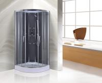 China Chrome Profiles Quadrant Shower Cubicles , 900MM Quadrant Shower Enclosure for sale