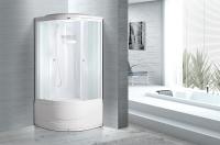 China White Painted Aluminium Bathroom Shower Cabins For Home / Chain Shops for sale