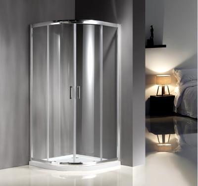 China 6mm tempered glass 900x900x1900mmWaterproof Bathroom Curved Corner Shower Enclosure , Shower And Bath Enclosures for sale
