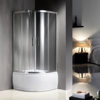 China Enclosed Modular Framed Quadrant Shower Cabin , Curved Shower Stall Kits for sale