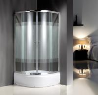 China 4mm Glass Quadrant Shower Enclosure With Handle / Wheels for sale