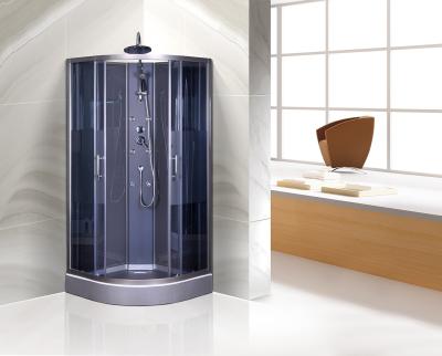China Grey Profiles Quadrant Shower Cubicles 900 X 900 X 2250 mm SGS ISO9001 Certification for sale