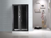 China Rectangular Complete Shower Stall Kits With 1.5M PVC Metallic Flexilbe Hose for sale