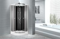 China 850 X 850 Bathroom Quadrant Shower Cubicles Transparent Tempered Glass Materials for sale