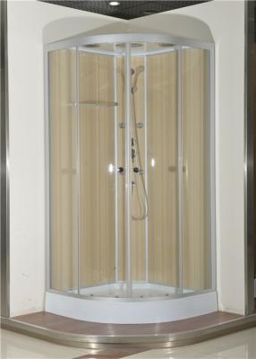 China Shower Cabin with White  acrylic tray 850*850*2250cm white aluminium for sale