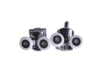China Customized Easy Release Shower Cubicle Spare Parts , Shower Enclosure Wheels for sale