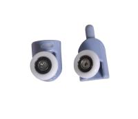China Convenient Bathing Shower Enclosure Parts , Single Shower Door Runners Wheels for sale