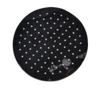 China Shower Stall Replacement Parts 25Cm Round Chrome Top Shower With Ruber Tips for sale