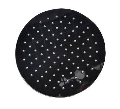 China Shower Stall Replacement Parts 25Cm Round Chrome Top Shower With Ruber Tips for sale