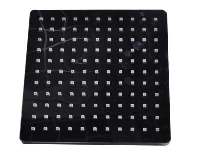 China Popular Square Chrome Top Shower Units Accessories Rainfall Shower Heads for sale