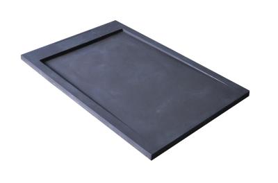 China Custom Base Marbletrend Shower Tray Stone Resin Material With 60Cm Siphon Cover for sale