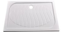 China Contemporary Flat Polymarble Shower Base Anti Slip Tray KPN1408-120 for sale