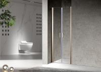 China Stainless Sliding 6mm Tempered Glass Shower Door 1200X2000mm for sale