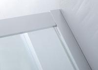 China Curved Corner Shower Enclosure , 900x900x2000mm  Shower And Bath Enclosures chrome  aluminium for sale