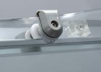 China Curved Corner Shower Enclosure , 900x900x2000mm  Shower And Bath Enclosures chrome  aluminium for sale