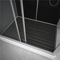China Shower Cabin with White  acrylic tray 1100*800*2250cm  silive  aluminium for sale