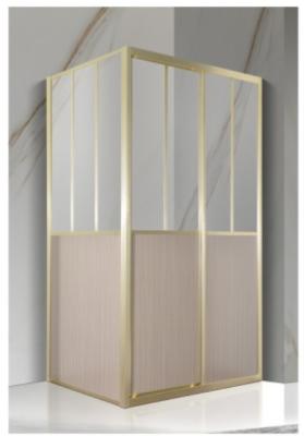 China Explosion Proof Tempered Glass Shower Door Free Standing Pivot Shower Glass for sale