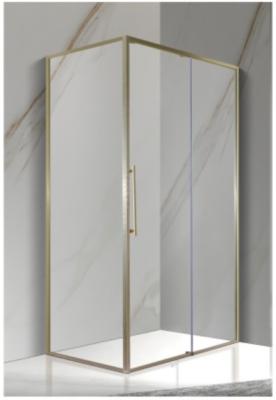 China 6mm tempered glass 1200X800X*1950mm Bathroom Curved Corner Shower Enclosure , Shower And Bath Enclosures for sale