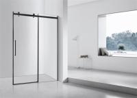 China Sleek Aluminum Frame Corner Glass Shower Enclosures with Arc Appearance for sale