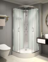 China 850x850x2250mm Free Standing Quadrant Shower Cubicles for sale