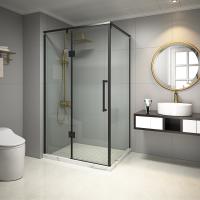 China 6mm tempered glass 1200x800x1900mmwaterproof bathroom curved corner shower enclosure , shower and bath enclosures for sale