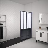China Explosion Proof Tempered Glass Shower Door Free Standing Pivot Shower Glass for sale