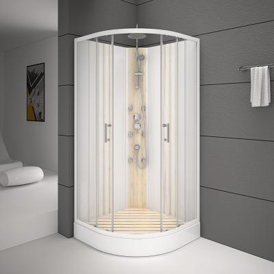 China Bathroom Shower Cabins White Acrylic ABS Tray for sale