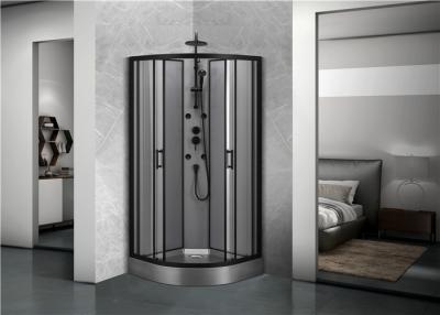 China Bathroom Shower Cabins Black  Acrylic ABS Tray for sale