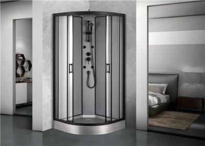 China Bathroom Shower Cabins Black  Acrylic ABS Tray for sale