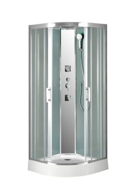 China Bathroom Shower Cabins Black  Acrylic ABS Tray for sale