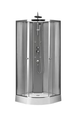 China Circle Quadrant Shower Cabin with White  acrylic tray 850*850*2250cm for sale