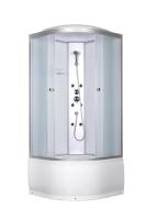 China Bathroom Shower Cabins White  Acrylic ABS Tray  900*900*215mm for sale
