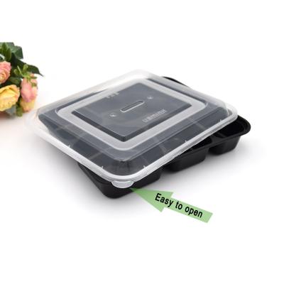 China Factory Best Option Quality Cheapest Disposable Plastic Food Storage Take Out Lunch Box For Restaurant for sale
