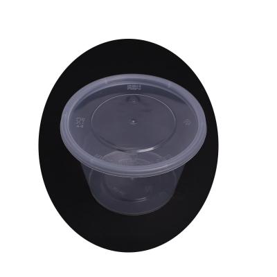 China Freezer Industry Wholesale Price High Quality Microwavable Restaurant Use Disposable Plastic PP Take Out Soup Bowl for sale