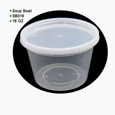 China Wholesale High Quality Single Wall PP Plastic Restaurant Cup Disposable Eco Noole Soup Takeout Cups for sale