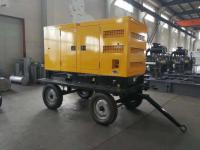 China 200kw Cummins Diesel Trailer Generator Power Generator Featuring 24V DC Electric Start for sale