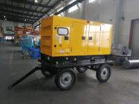 China 200kw Cummins Diesel Trailer Generator Power Generator Featuring 24V DC Electric Start for sale