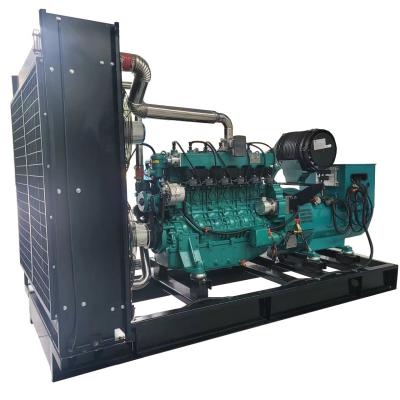 China Natural Gas 250kw Weichai WP13D317E300NG Biogas Generator Set with Soundproof Canopy for sale