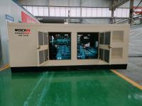 China Natural Gas 250kw Weichai WP13D317E300NG Biogas Generator Set with Soundproof Canopy for sale