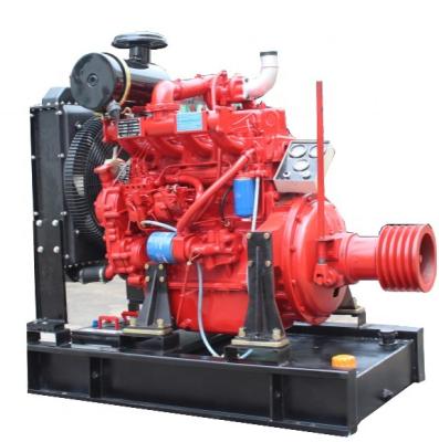 China Competitive Water Cooled 56k ZH4105ZP 2000rmp Stationary Diesel Engine with Belt Pulley for sale