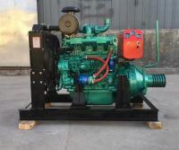 China Competitive Water Cooled 56k ZH4105ZP 2000rmp Stationary Diesel Engine with Belt Pulley for sale