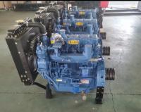 China Competitive Water Cooled 56k ZH4105ZP 2000rmp Stationary Diesel Engine with Belt Pulley for sale