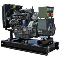 China Open Type 30kw Diesel Generator with 4100 Four Cylinder Engine and Low RPM AC Alternator for sale