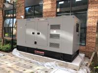 China 120kw Methane Gas Powered Biogas Generator Set with Low Noise Water Cooling System for sale