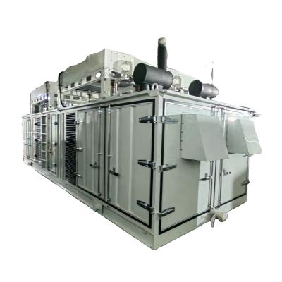 China Electrical Start 750kw 937.5kva Silent Soundless Natural Gas Power Plant Generator Set for sale