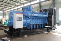 China Starting System 24V DC Electric Start 1000kW Gas Generator for Industry Power Plant for sale