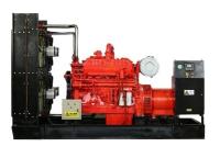 China IP23 Protection Class 300KW 375KVA Natural Gas Generator Set with 180A Rated Current for sale