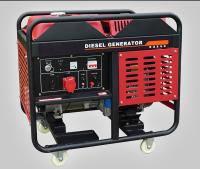 China 220V Dynamo Electric Start 5.5KW Single Phase Generator Set with IP23 Protection Class for sale