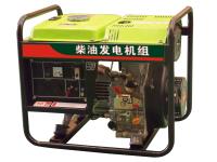 China 220V Dynamo Electric Start 5.5KW Single Phase Generator Set with IP23 Protection Class for sale